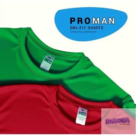 PROMAN DRIFIT SHORT SLEEVES TSHIRT UNISEX, 100% PREMIUM POLYESTER ...