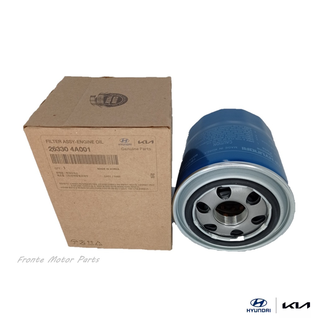 GENUINE OIL FILTER HYUNDAI STAREX/H100/KIA K27/CARNIVAL/SORENTO | PART ...