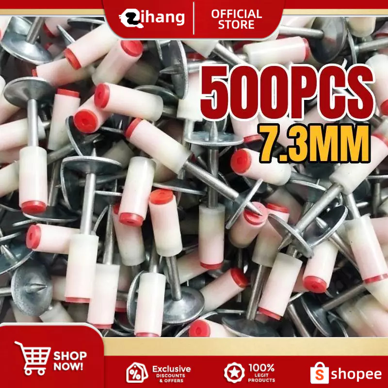 500pcs Manual Steel Nails Gun For Concrete Rivet Tool Steel Rivet Gun ...