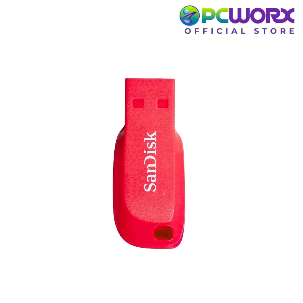 Sandisk SDCZ50-032G-G35R 32GB Cruzer Blade USB 2.0 Red | Shopee Philippines