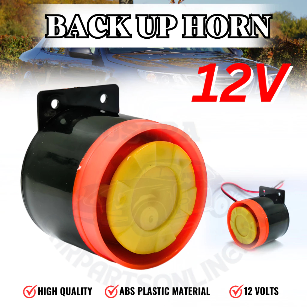 OSCPA 12V-24V Car Reversing Alarm Back Up Horn Reverse Beeper Buzzer ...