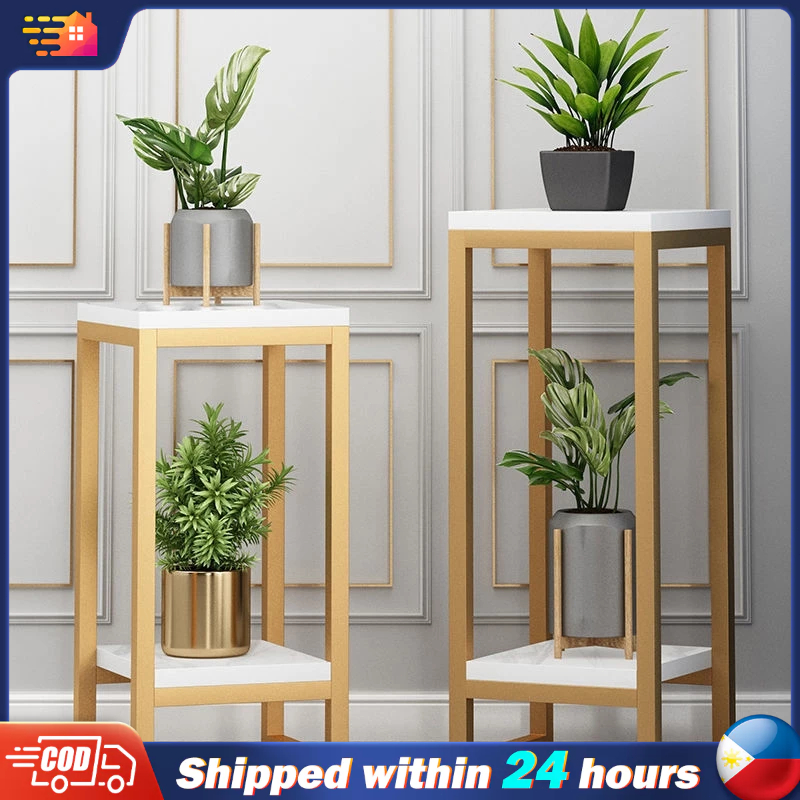 Flower rack living room floor standing iron succulent storage rack high ...