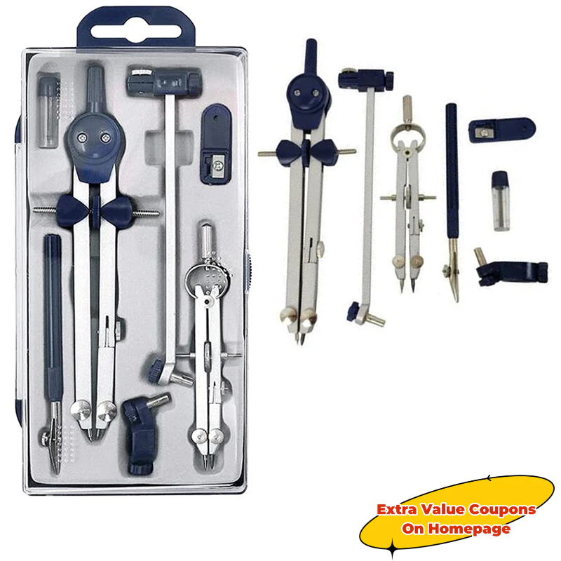 Professional Adjustable Zinc Alloy Compasses for Drawing | Shopee ...