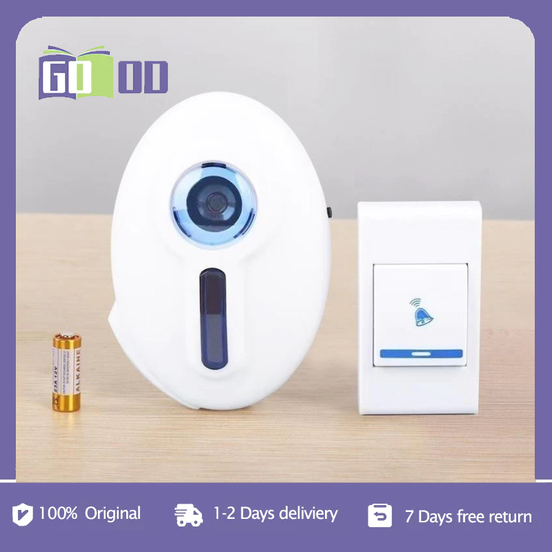 doorbell wireless doorbell home waterproof 100M long distance remote ...