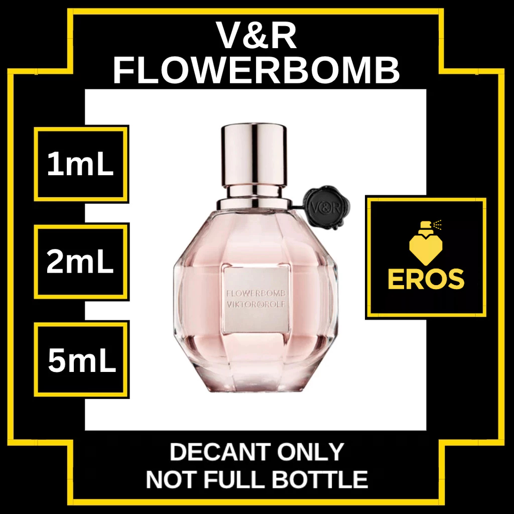 Flowerbomb EDP 1mL 2mL 5mL DECANT perfume sample spray vial | Shopee ...