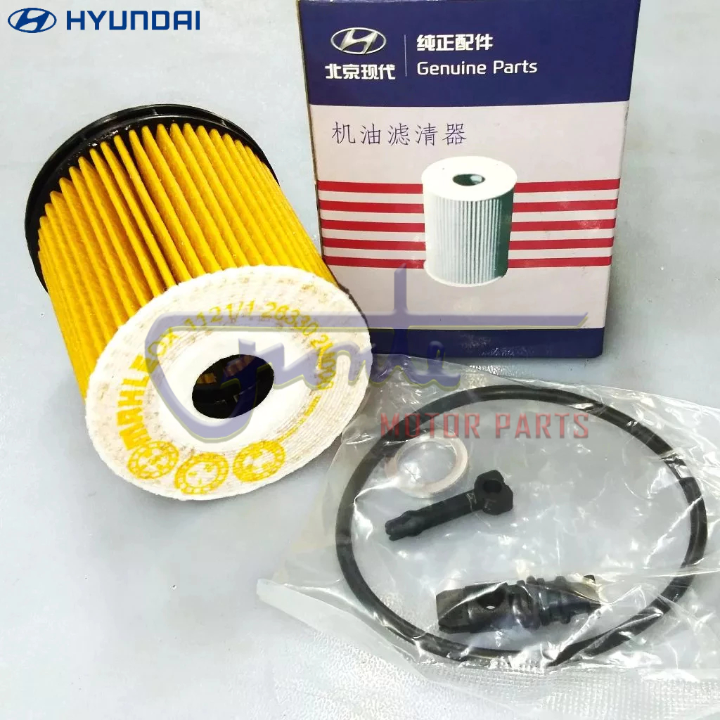 GENUINE OIL FILTER HYUNDAI CUSTIN | 26350-2M000 | Shopee Philippines