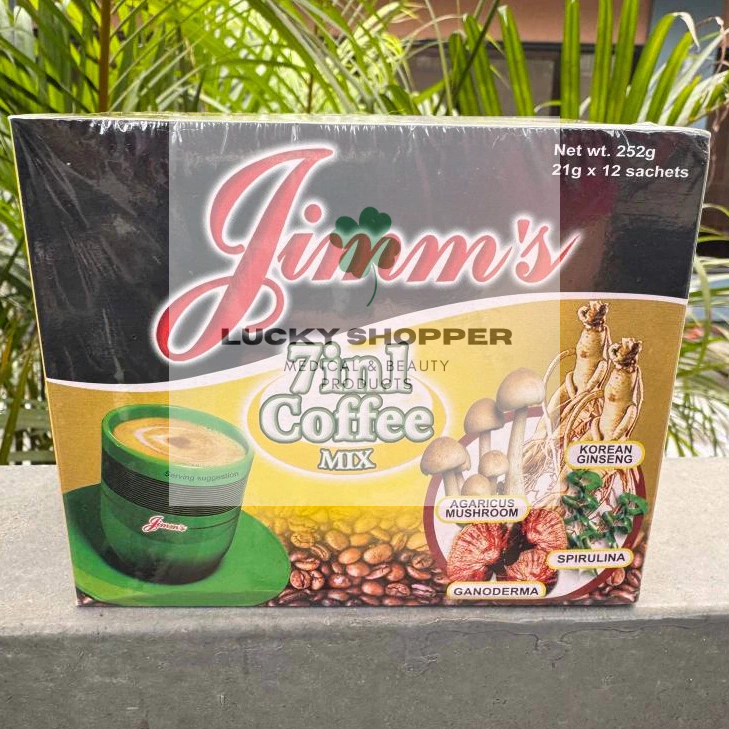 Jimm's 7 in 1 Coffee Mix (12 sachets) | Shopee Philippines