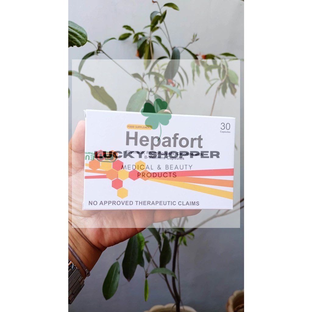 Hepafort Silymarin,Phospholipids,Carnitine with B-Vitamins Capsules ...
