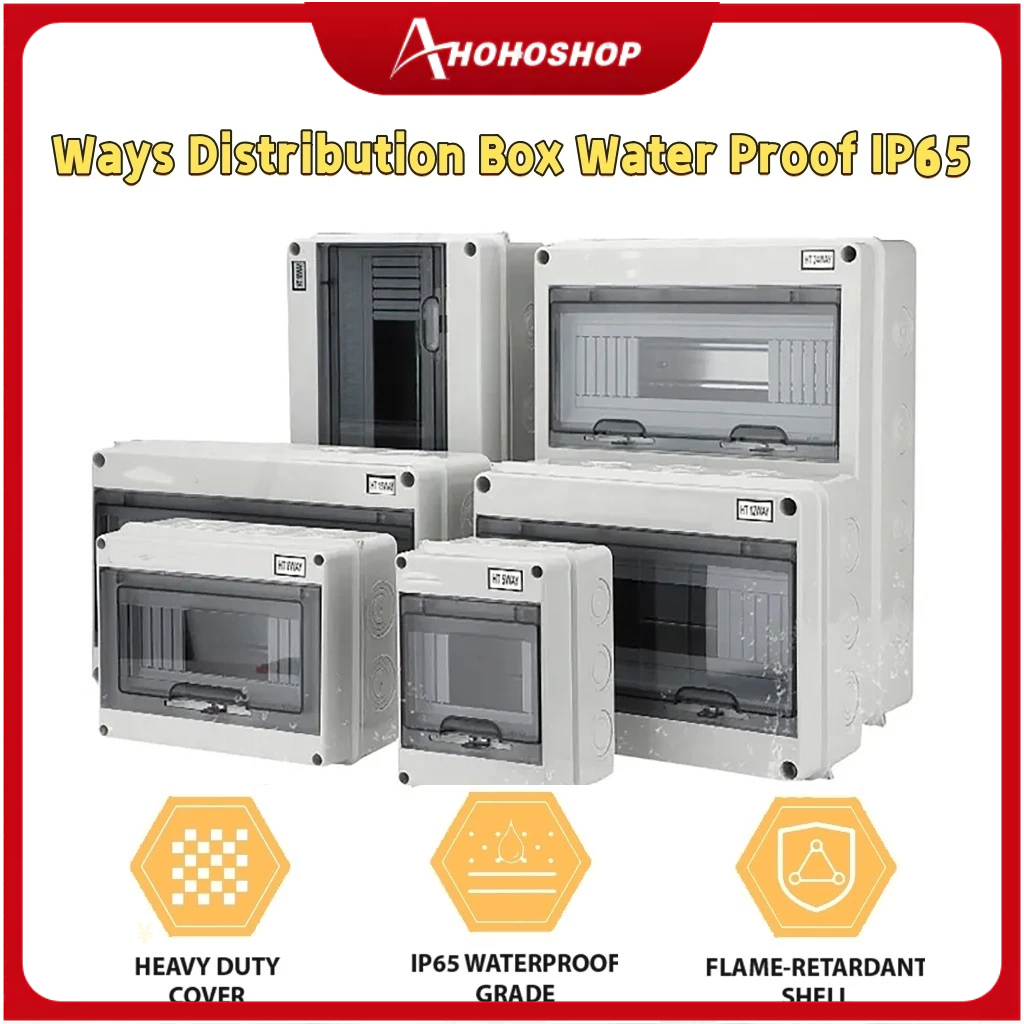 Distribution Box Water Proof IP65 Electrical Household Open-Mounted ...