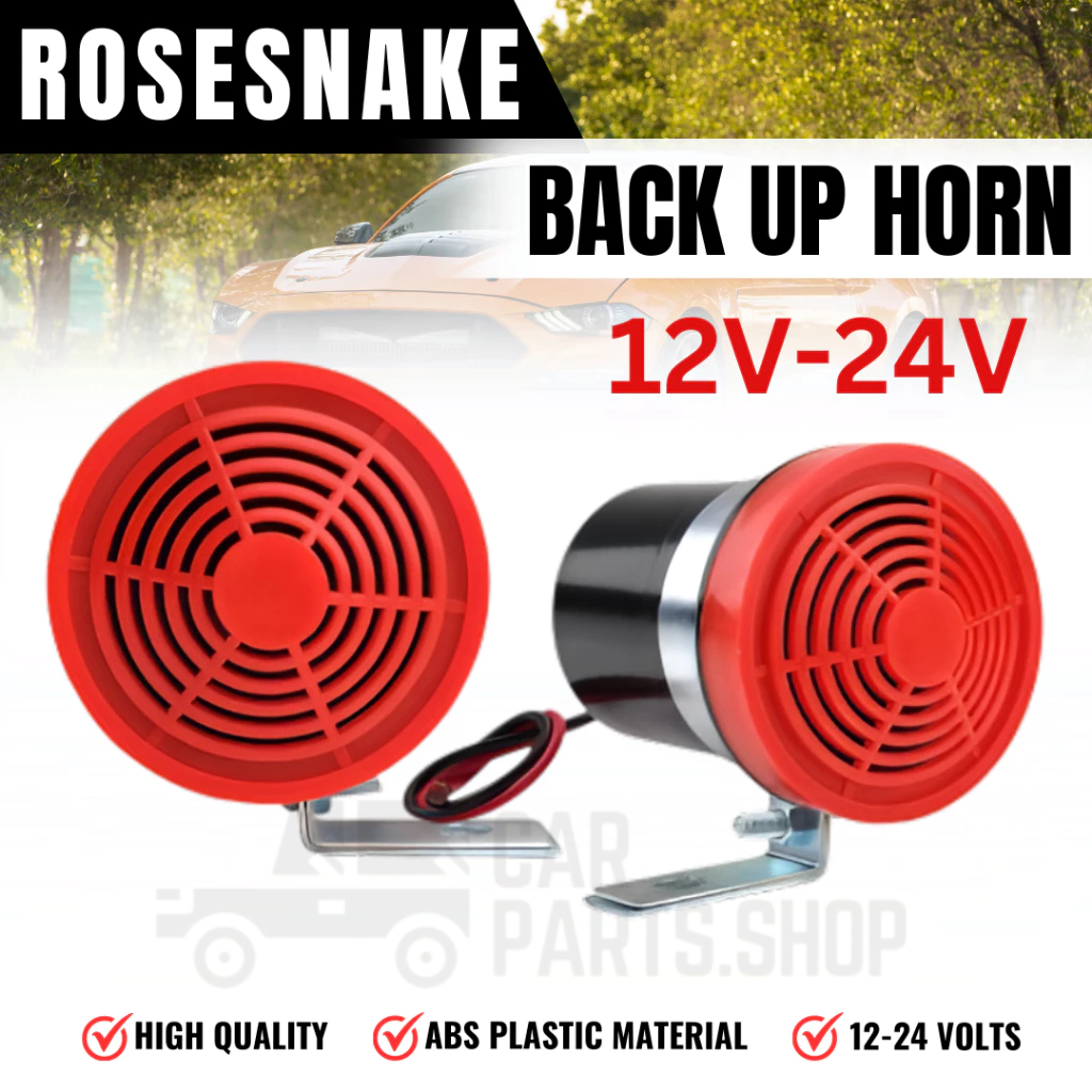 OAPC 12V-24V CAR REVERSING ALARM BUZZER DURABLE BACK UP WARNING HORN ...