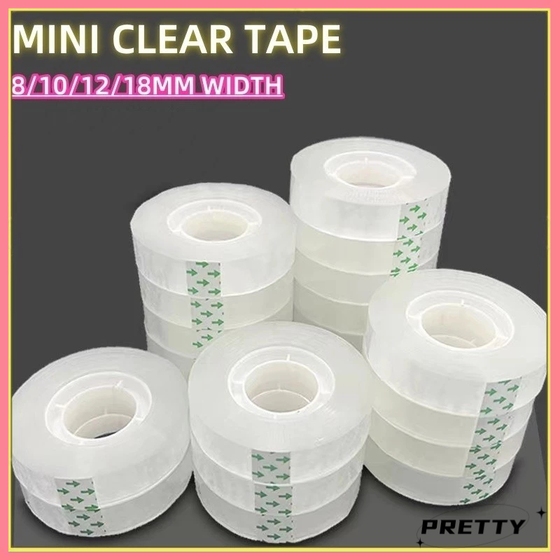 Transparent Tape Office Student Clear Small Tapes Packaging School ...