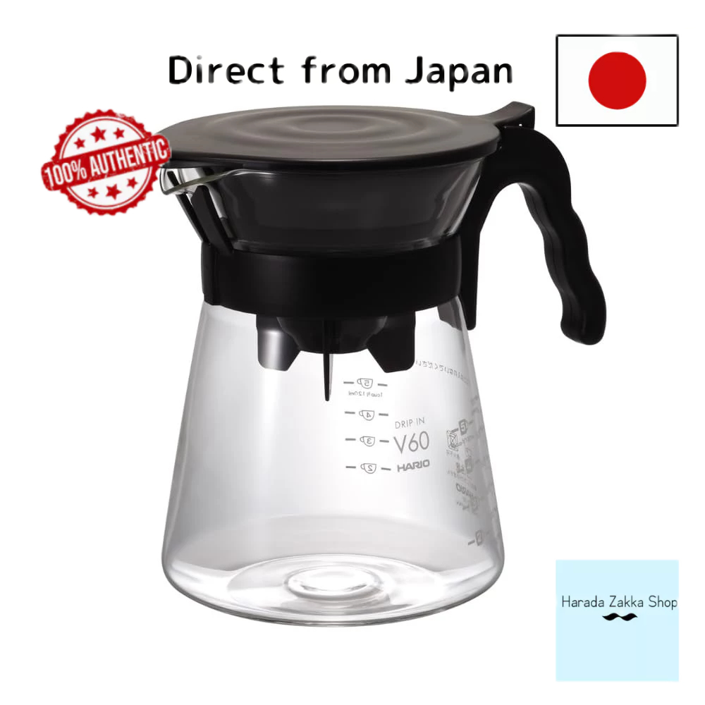 HARIO Coffee Dripper Server V60 Drip-in Coffee Hand Drip Pot for 2 ...
