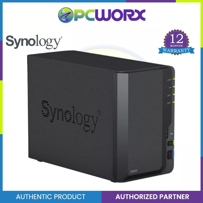 Synology DiskStation DS223 2-Bay NAS Enclosure | Shopee Philippines