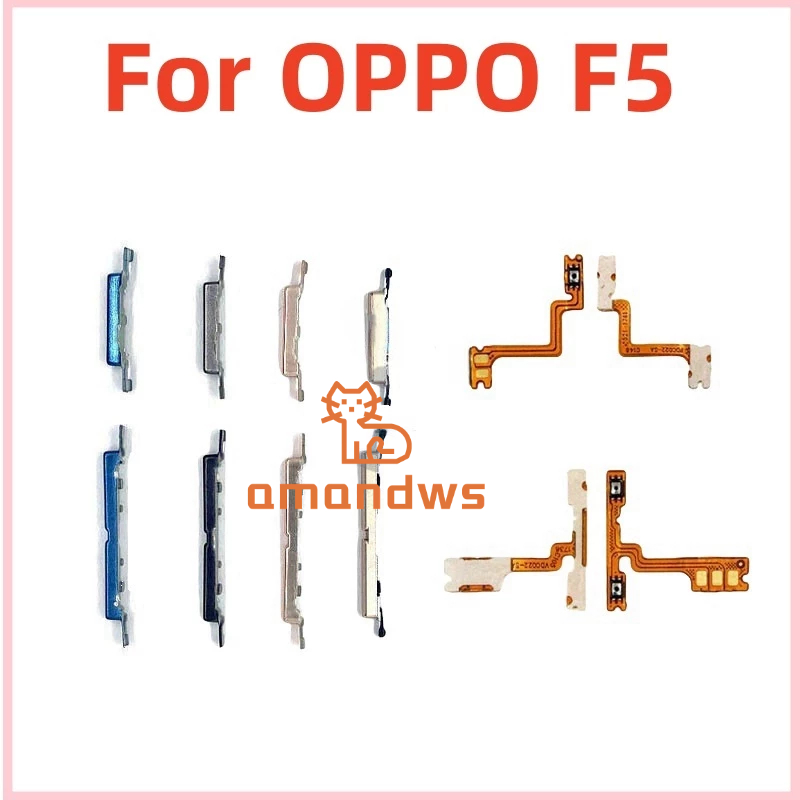 Volume Button Power Switch On Off Button Flex Cable For OPPO F5 Cable ...
