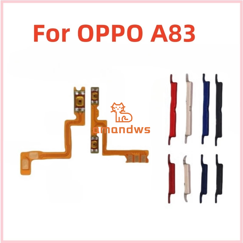 Power volume button flex For OPPO A83 A1 on off Buttons Side Key Up Down Ribbon Cable | Shopee ...