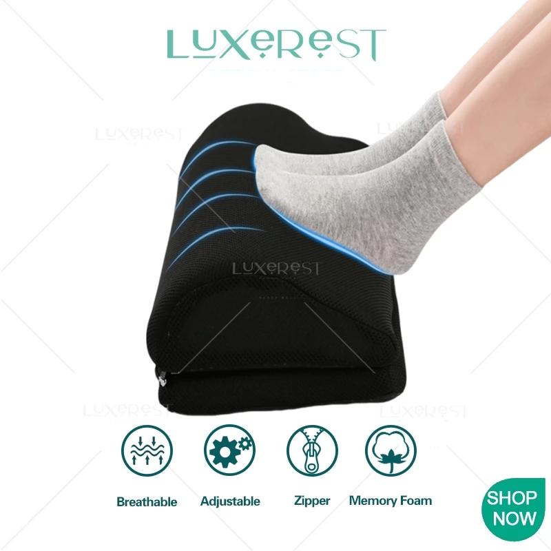 Foot Rest Semicircle Foot Rest Pad Slow Rebound Leg Pad Office Pregnant ...
