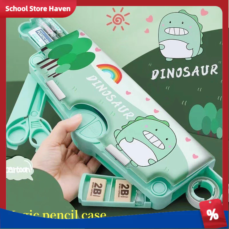 Pencil Box Cartoon Pencil Case Pencil Storage Multifunctional Creative ...