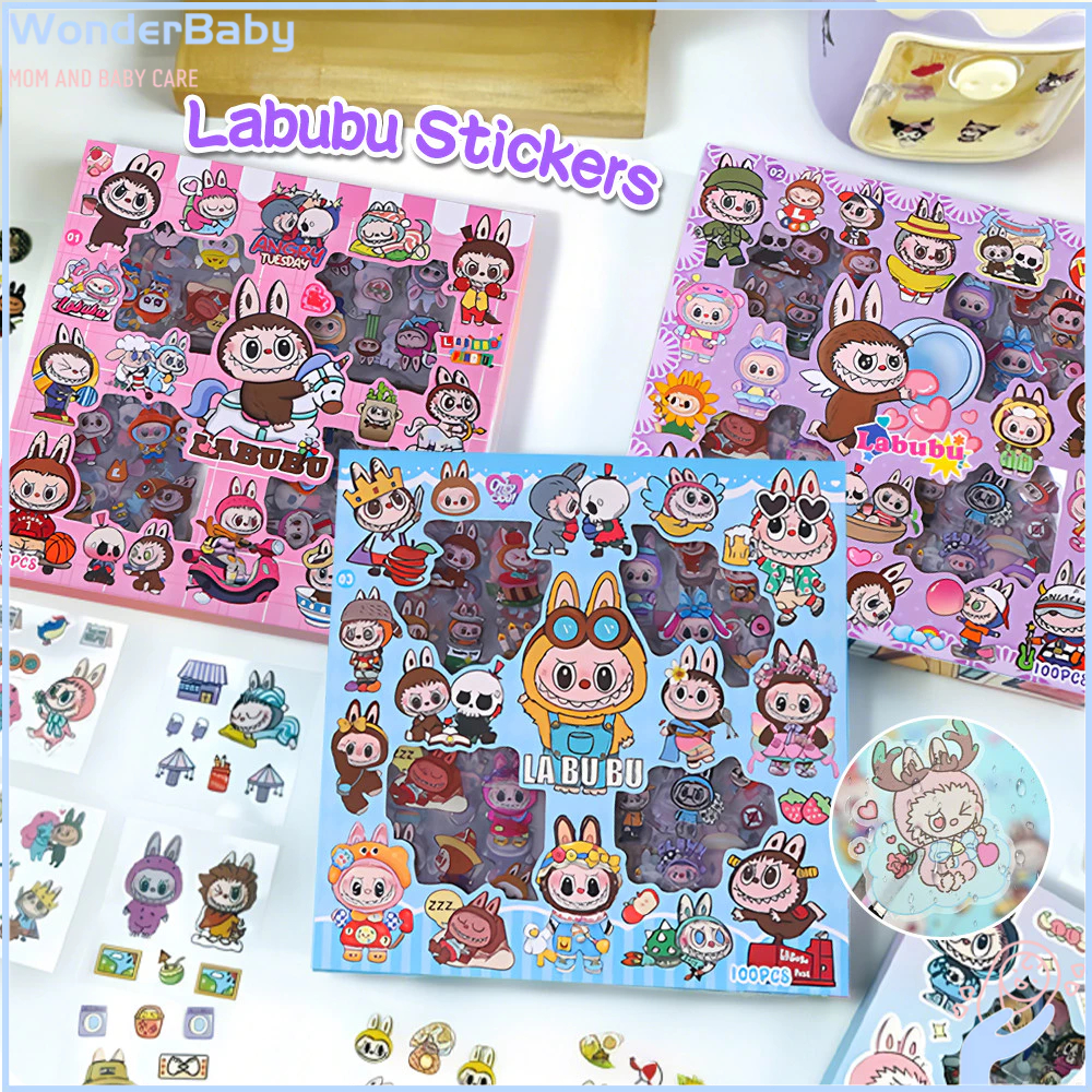 Wonderbaby 100pcs/Box Sanrio Sticker Student Notebook Hand Account ...