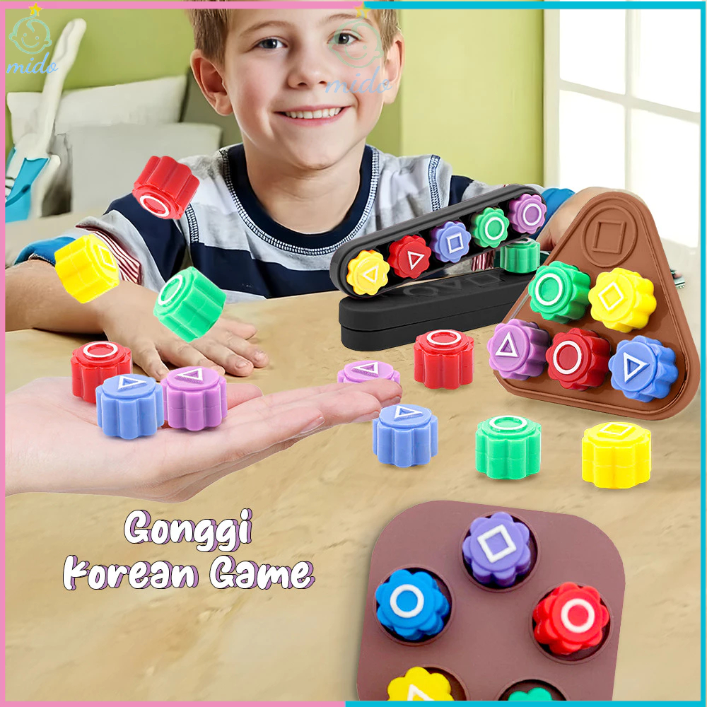 MD Gonggi Squid Game Korean Traditional Game Jackstone Set Original ...