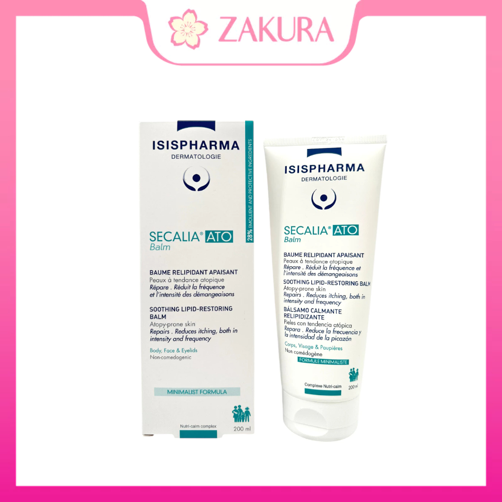 ISIS Pharma Secalia Lipid-Replenishing Balm 200ml/ Secalia ATO Balm ...