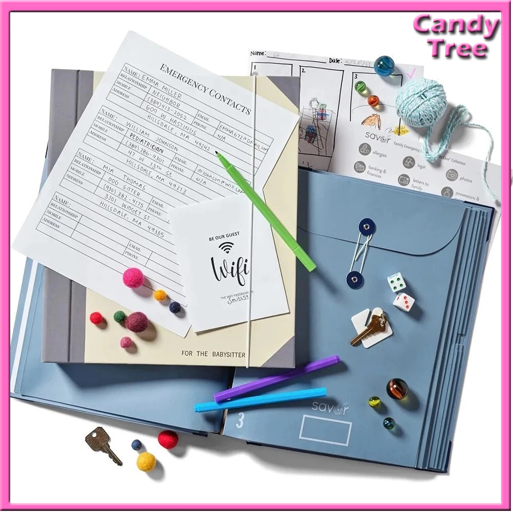 Document Organizer Binder with Multiple Lattices Portable Multiple ...