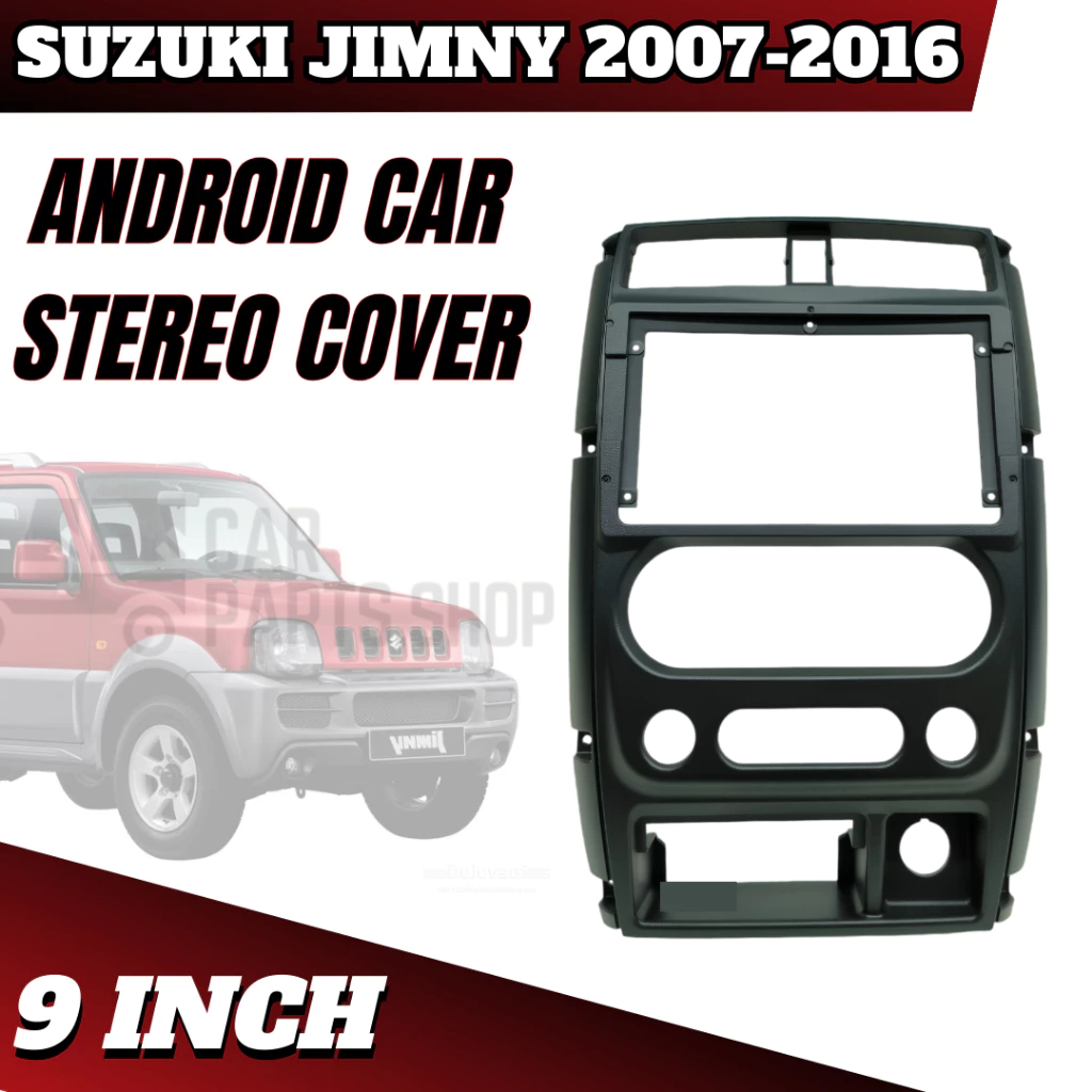 OAPC ANDROID CAR STEREO COVER 9INCH SUZUKI JIMNY 2007-2016/STEREO WIRE ...