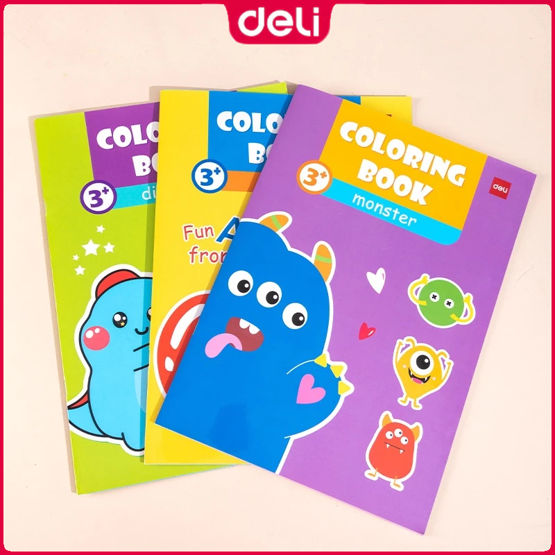Deli Coloring Book for Kids Picture Drawing Book 8/12/23Sheets 1PC ...