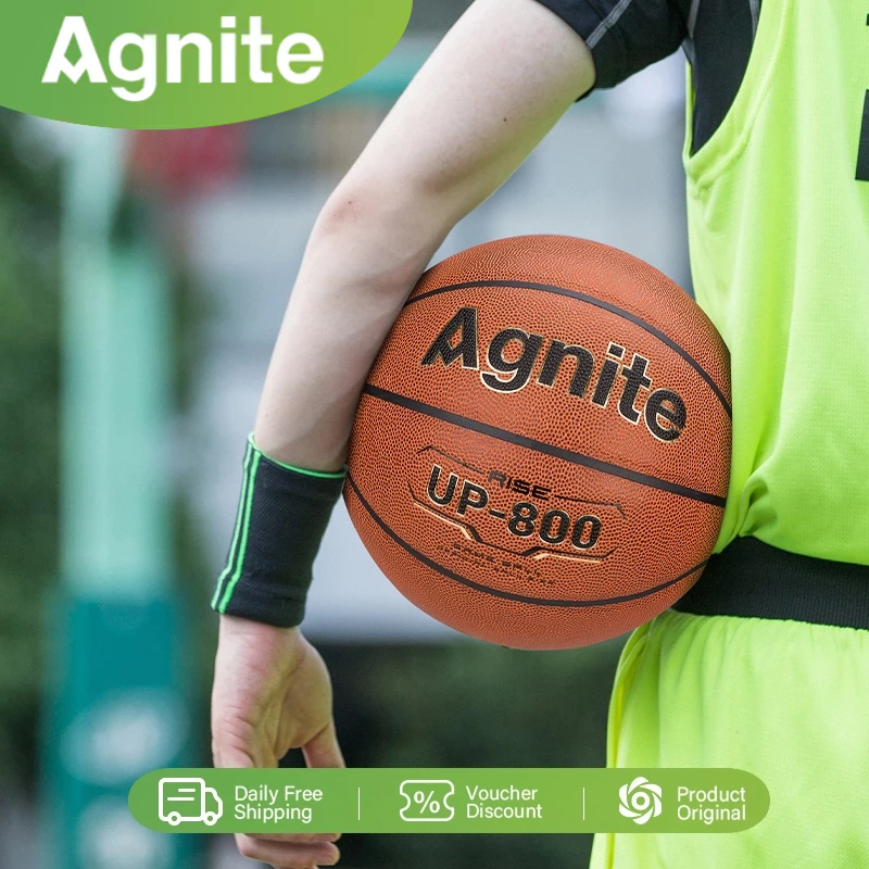 Agnite Original Molten Basketball Size 7 Microfiber 800 PU Leather ...