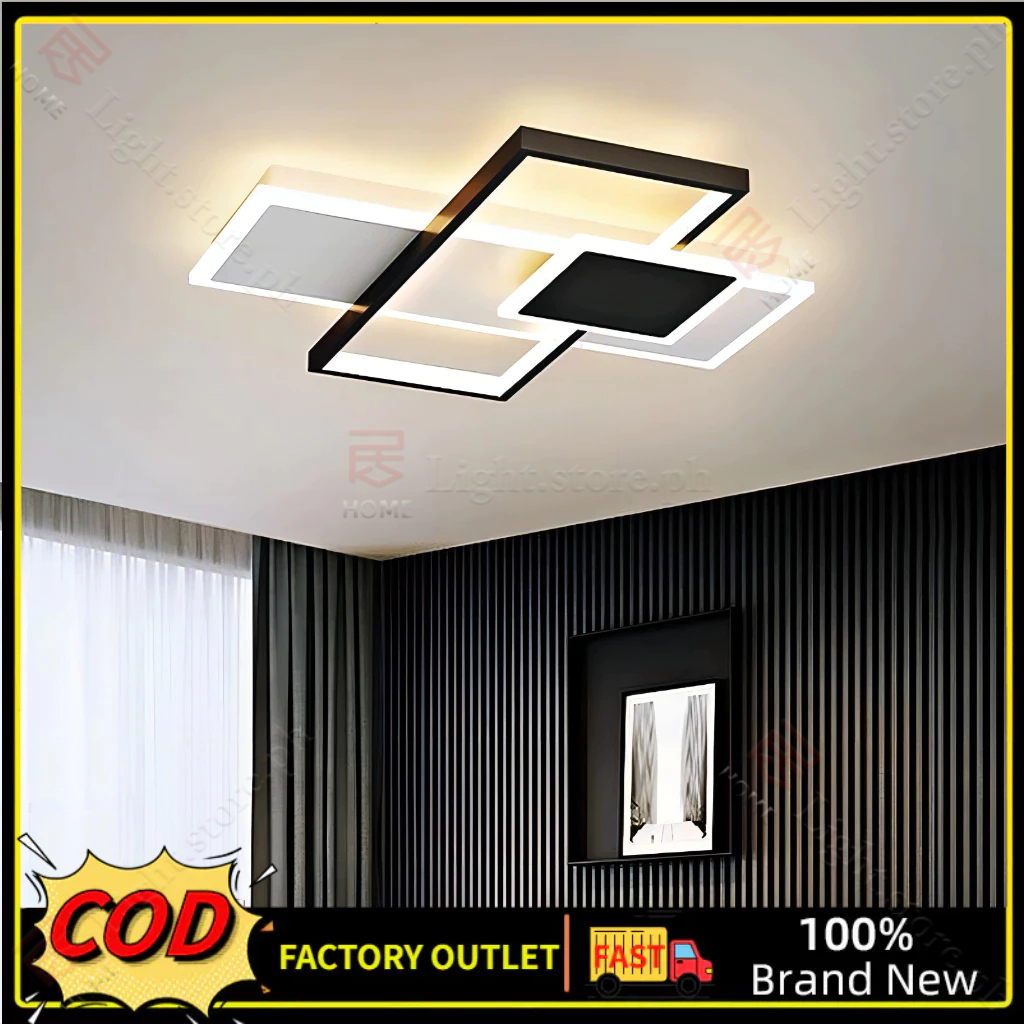HOT Ceiling Lamp LED Light Tricolor/Remote Control Ceiling Lights ...