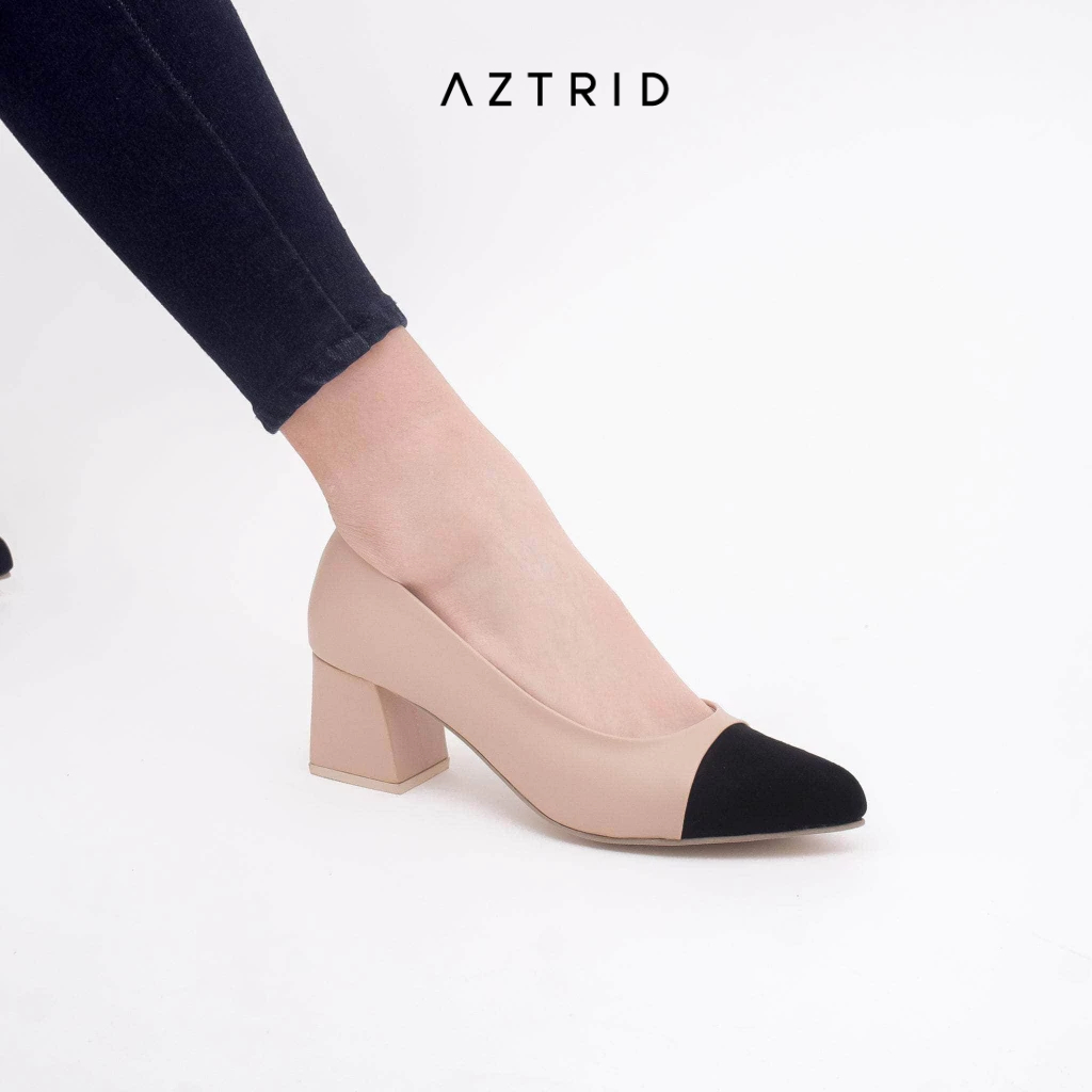 Aztrid Dailey Women Pointed Block Heels | Shopee Philippines