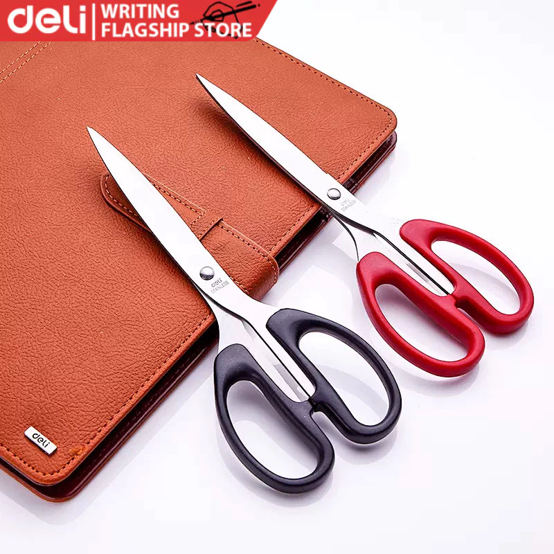 Deli Stainless Steel Scissors E6010 School Hand-Made Multifunctional ...