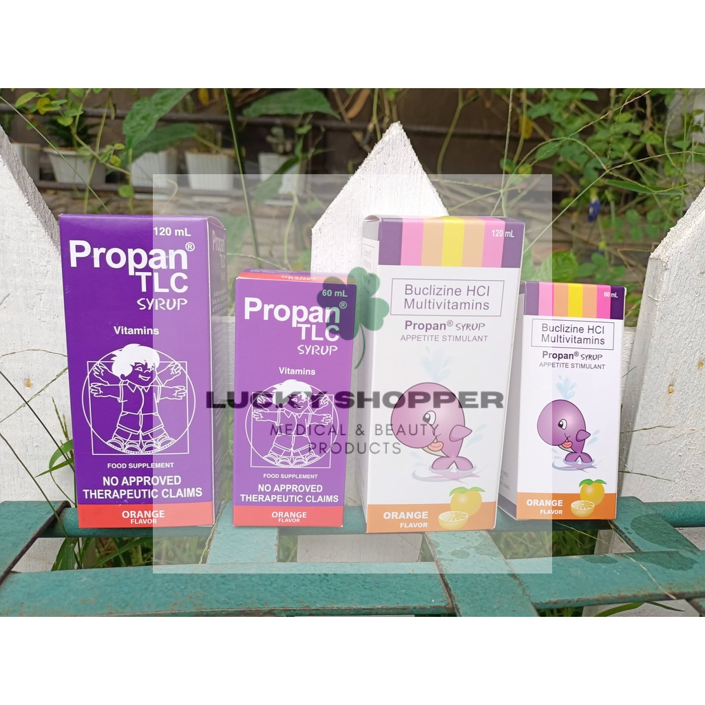 Propan TLC Syrup vitamins Orange Flavor 60 & 120ml | Shopee Philippines