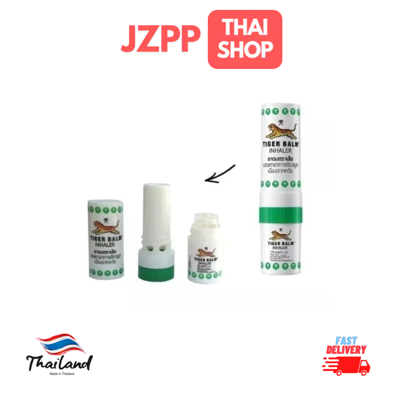Tiger Balm 2in1 Inhaler Relieve Nasal Congestion for Cold and Dizziness ...