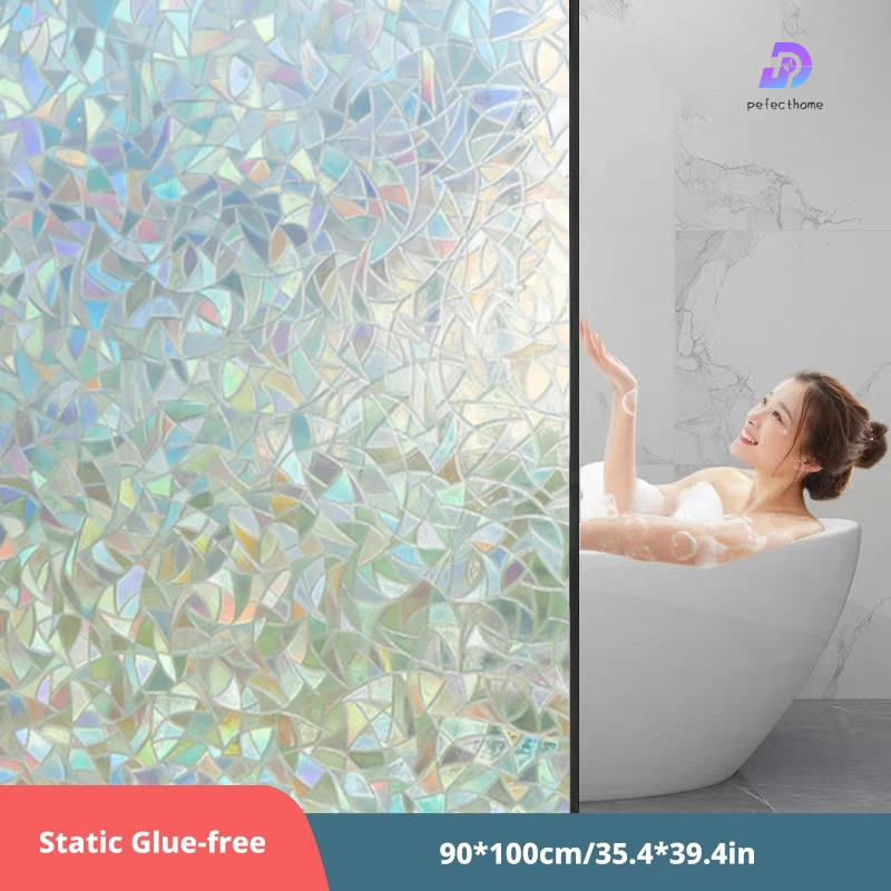 Frosted Opaque Glass Window Film Self Adhesive Waterproof Glass Sticker ...