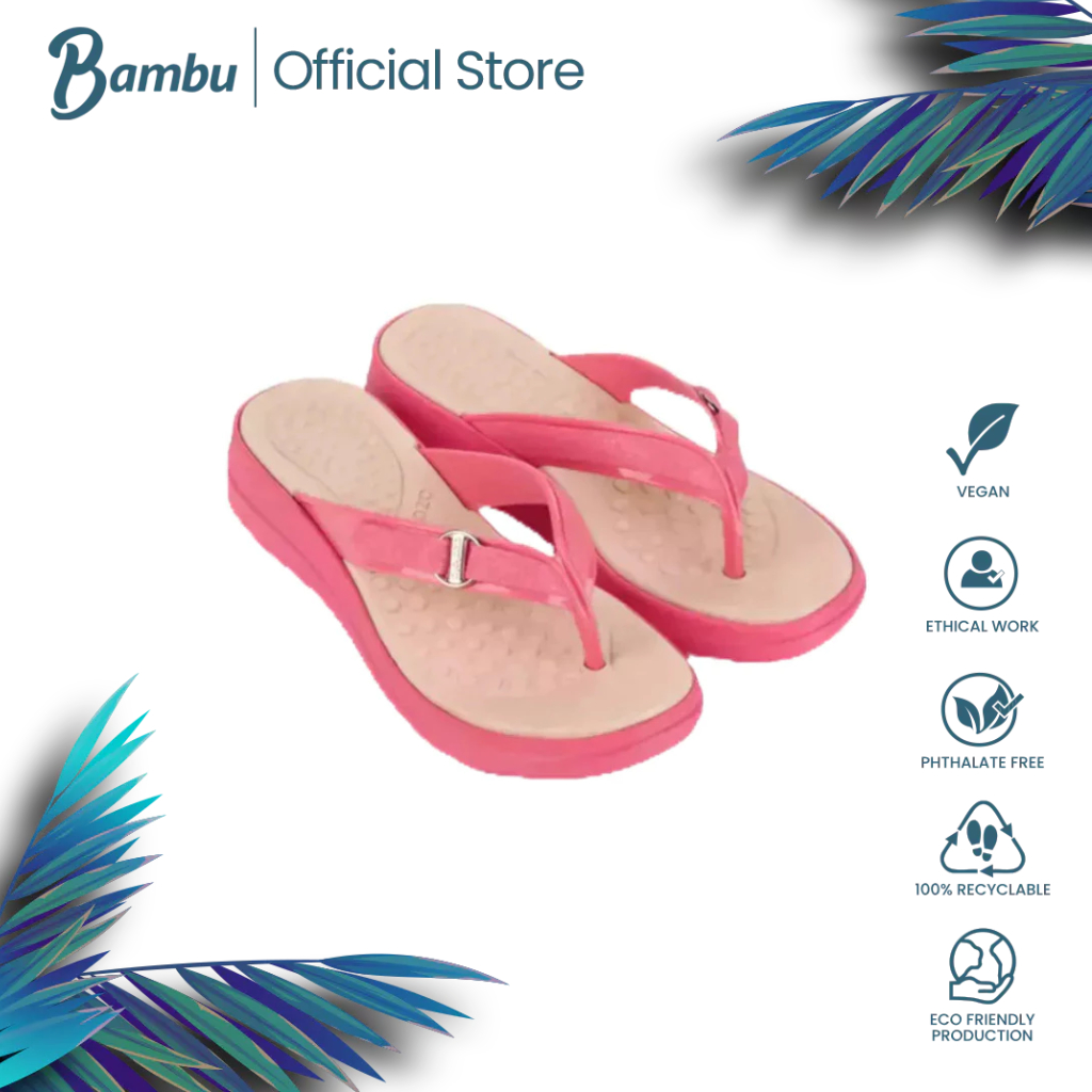 Azaleia Lia Soft Care Tam Pink Women's Wedge Sandals | Shopee Philippines