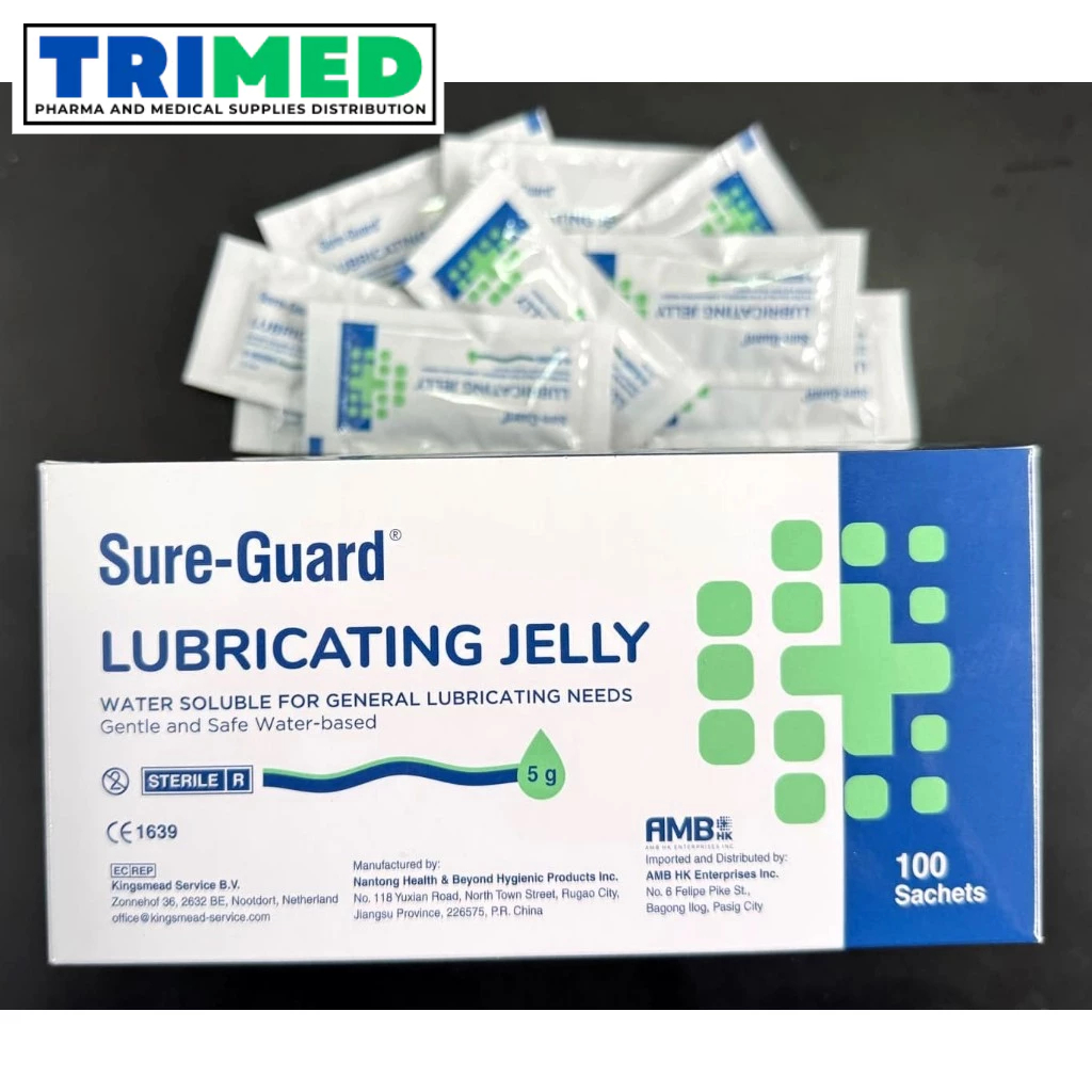 Lubricating Jelly Sureguard 5g sachet 100s | Shopee Philippines