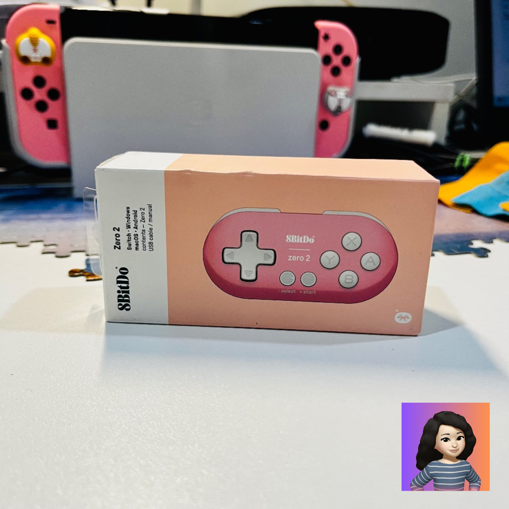 8Bitdo Zero 2 Bluetooth Gamepad Pink Edition (Switch/Windows/MacOS/Android) | Shopee Philippines