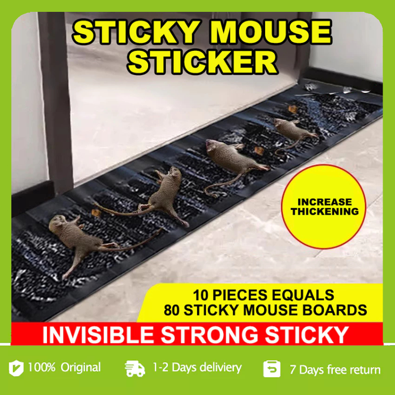 Large Mouse rat Sticky Mice Rodent Glue Board Bait Trap Big Size Snake ...