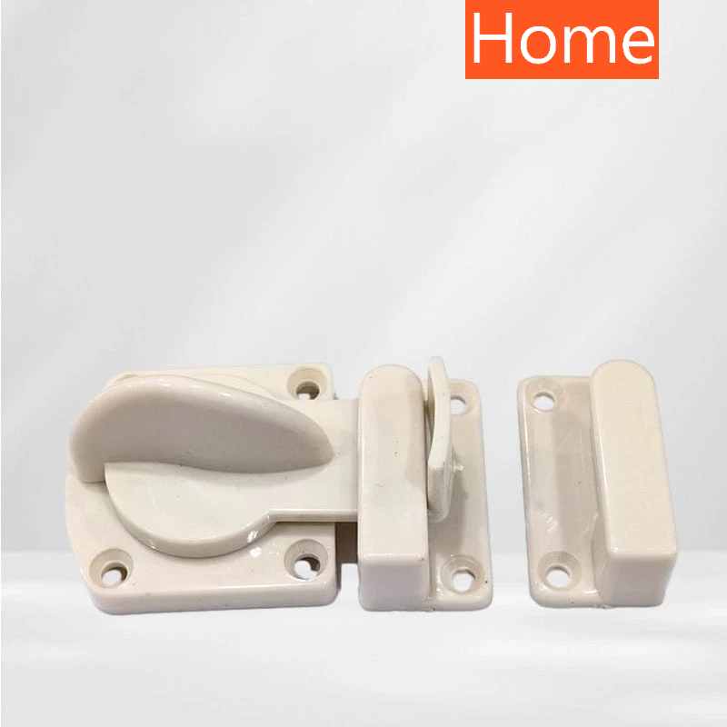 Folding door safety lock catch Push-pull door hook lock parts Aluminum ...