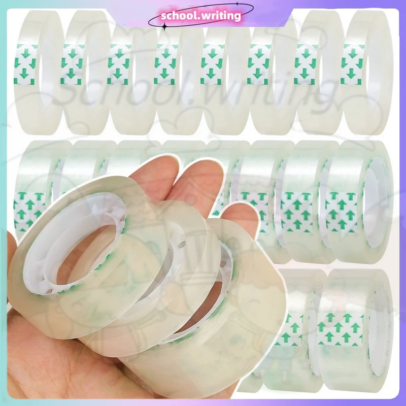 Small Transparent OPP Tape Clear Adhesive Tape for Office Student ...