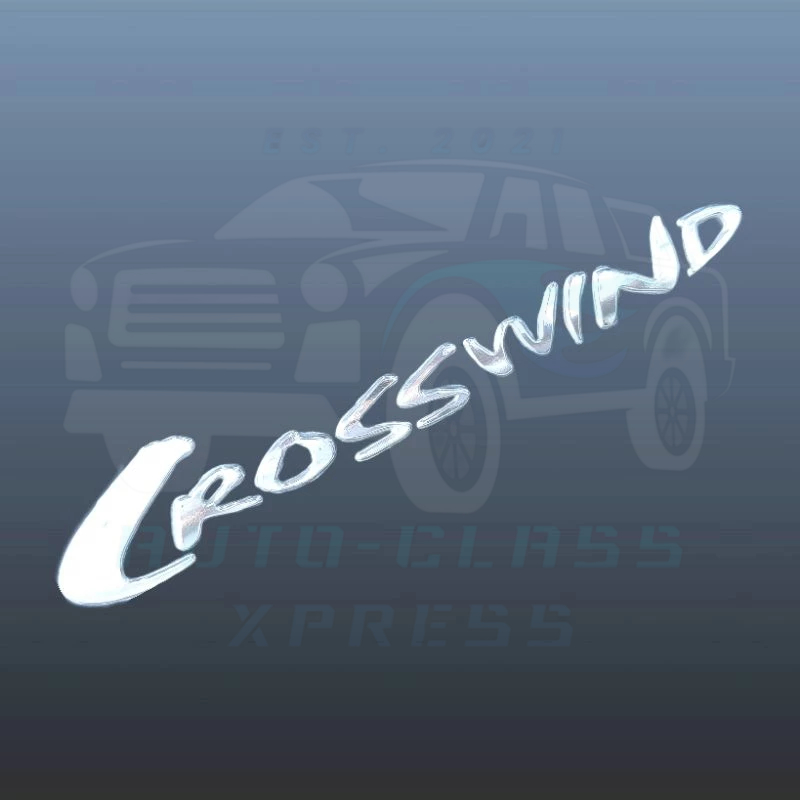 Genuine Original CROSSWIND CHROME DECAL for Front Side Door | Shopee ...
