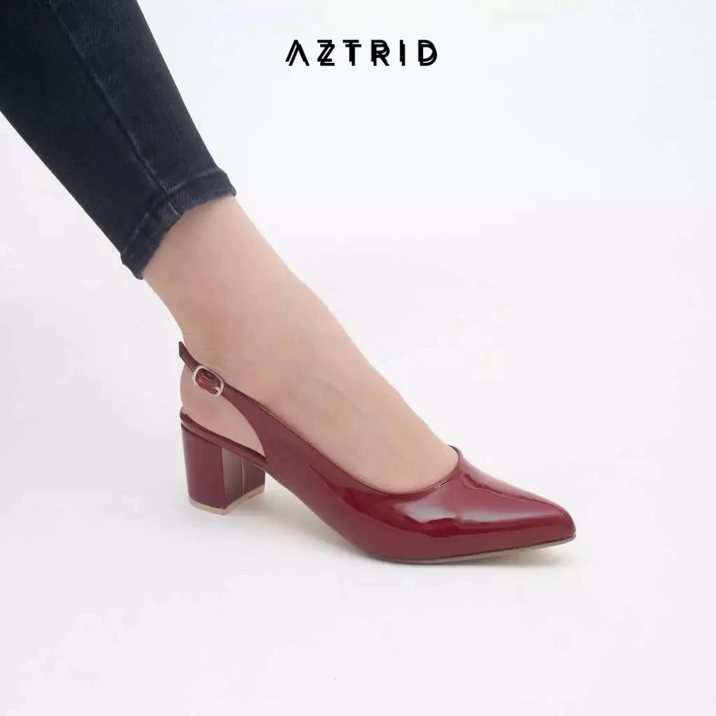 Aztrid Cyril 2 inch Women Pointed Block Heels | Shopee Philippines