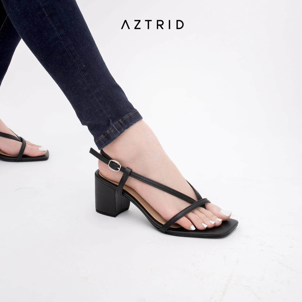 Aztrid Laura Women Strappy Block Heel Sandals | Shopee Philippines