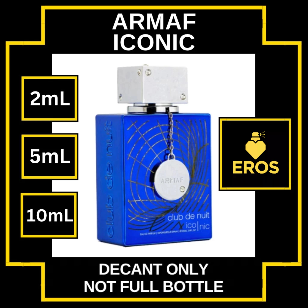 ICONIC Armaf Club de Nuit (BDC EDP) 1mL 2mL 5mL decant perfume sample ...