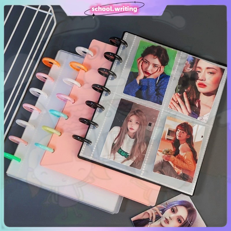 A4/A5 Mushroom Button Binder Album Photocard Storage Collection Book 7 ...