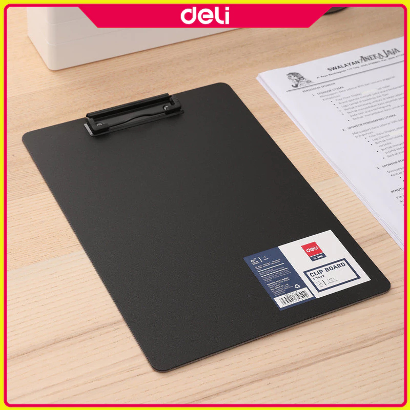 Deli A4 Writing Pad Hard Board Clipboard Writing Board Student School ...