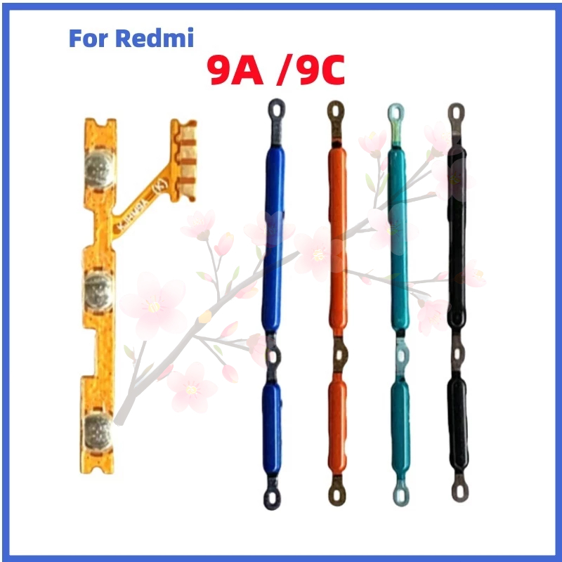 For Redmi 9A 9C Power Switch Volume Camera Key Button Switch Flex Cable ...