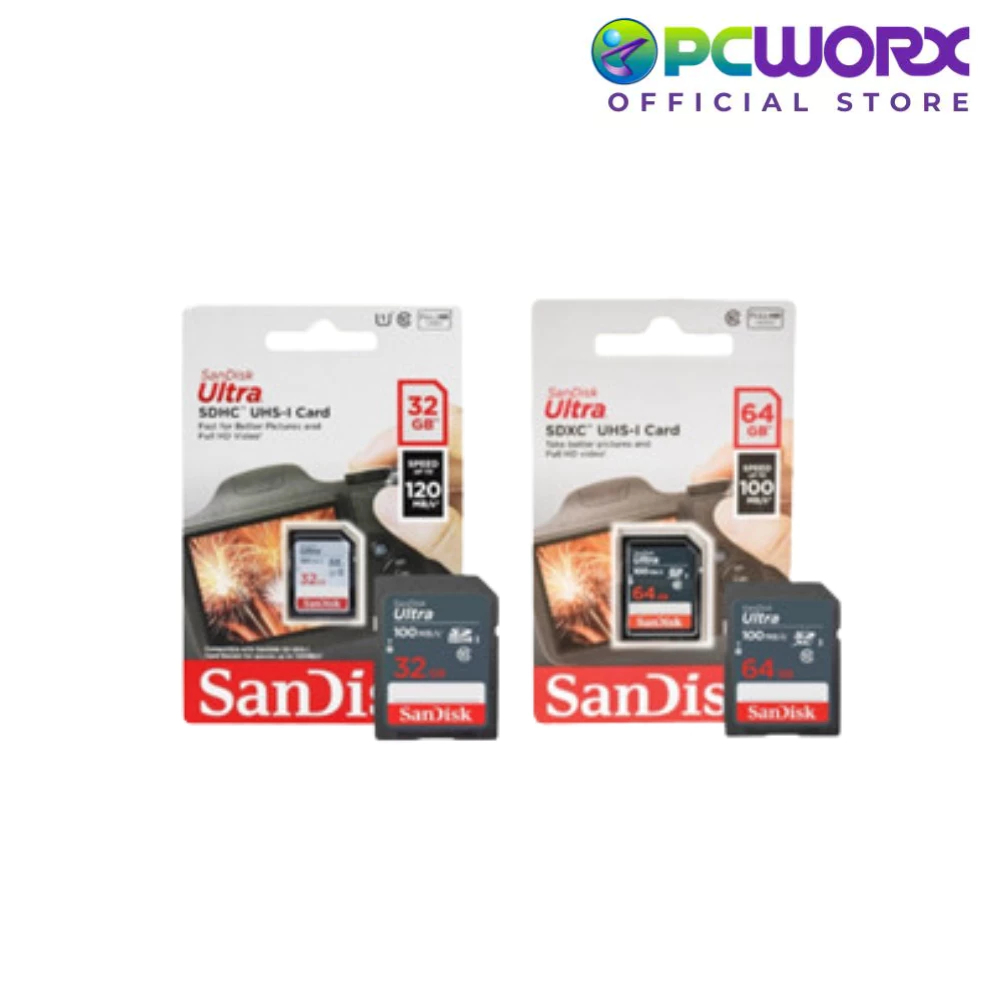 SanDisk SDSDUNR- Ultra® 32GB | 64GB Ultra Lite SD Card" | SanDisk Ultra® SDHC™ card and SDXC ...