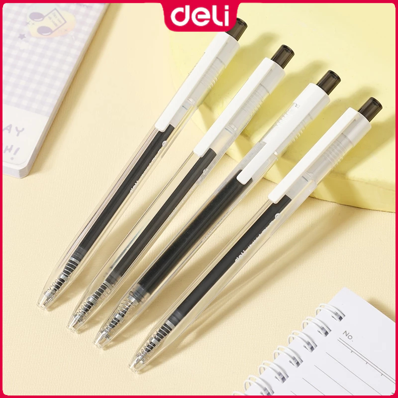 Deli 0.5mm Instant Dry Press Regular Gel Pen ST Tip EG05S | Shopee ...