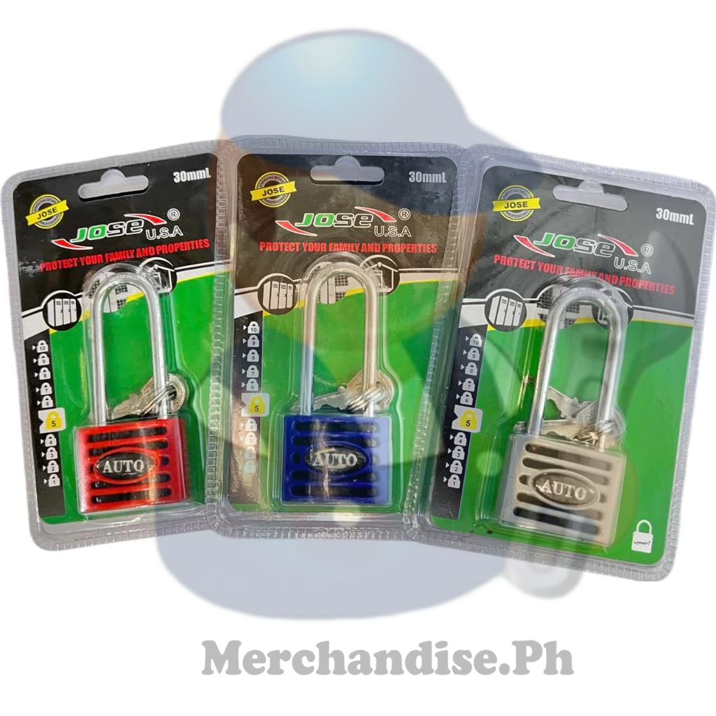 30L Padlock Heavy duty with 3keys Jose Padlock | Shopee Philippines